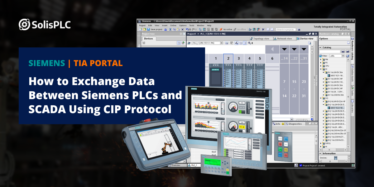 How to Exchange Data Between Siemens PLCs and SCADA Using CIP Protocol